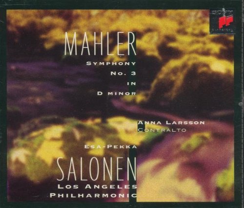 Mahler;Symphony No.3: Gustav Mahler, Esa-Pekka Salonen, Anna Larsson ...