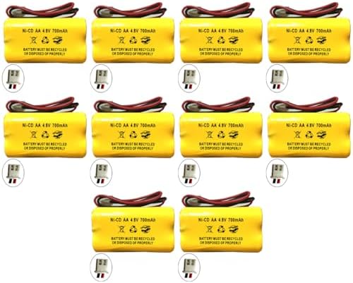 Amazon.com: 4.8v 700MAH NiCd Battery Exit Sign Emergency Light Nickel ...