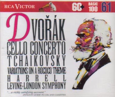 Dvorak: Cello Concerto / Tchaikovsky: Variations on a Rococo Theme (RCA ...