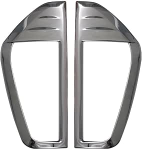 Amazon | BM セレナ C28 フロントフォグカバー ガーニッシュ 傷防止 ステンレス製 鏡面仕上げ カスタム パーツ 外装 モール 6282 | ガーニッシュ | 車＆バイク