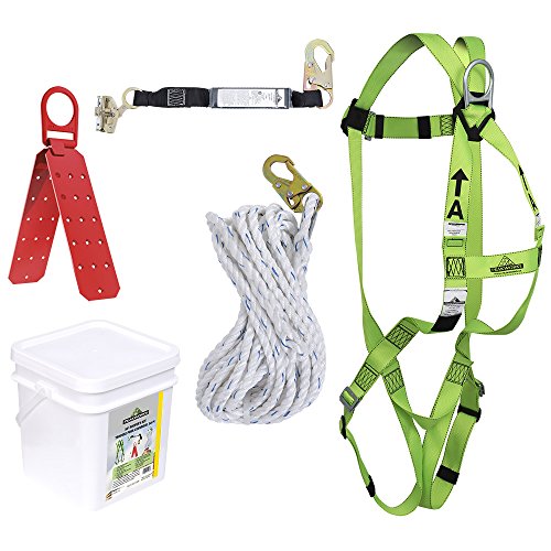 Peakworks V8257045 - Construction Fall Protection Kit - Reusable ...
