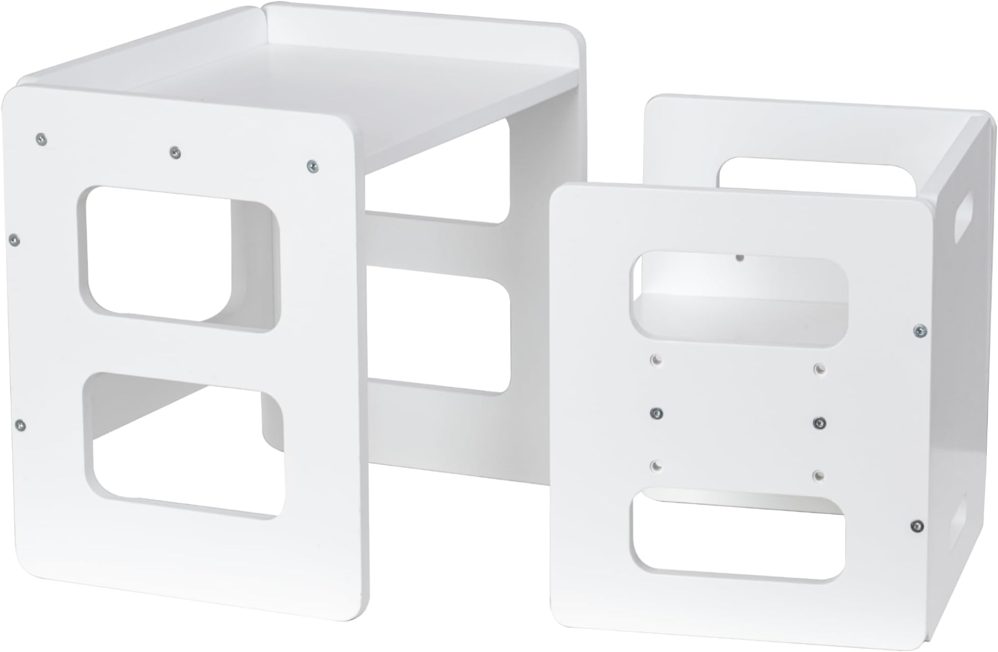 Amazon.com: Nestled Interiors Montessori Weaning Table and Chair Set ...