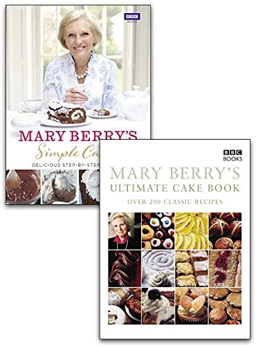 Mary Berry's Ultimate Cake Book and Simple Cakes 2 Books Collection Set ...