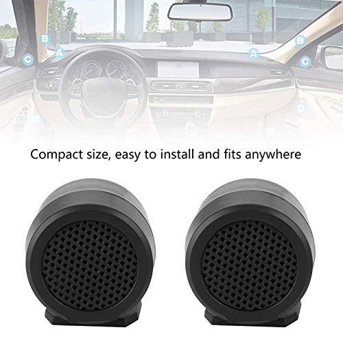 1 Pair Tweeter for Car Audio, ABS Universal Tweeter Speakers, 500W 12V ...