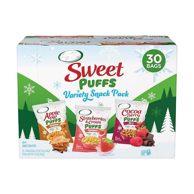 Amazon.com: Sensible Portion Baked Sweet Puffs, Variety Pack, 30 0.5 oz ...