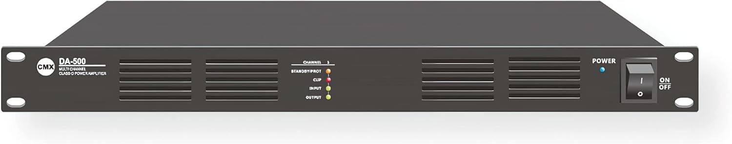Amazon.com: CMX Audio DA-240 Class D Power Amplifier, 240W, AC 115V to ...