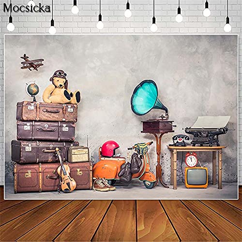 Buy Auto K - Background - Moca World Travel Photography Backdrops Retro ...