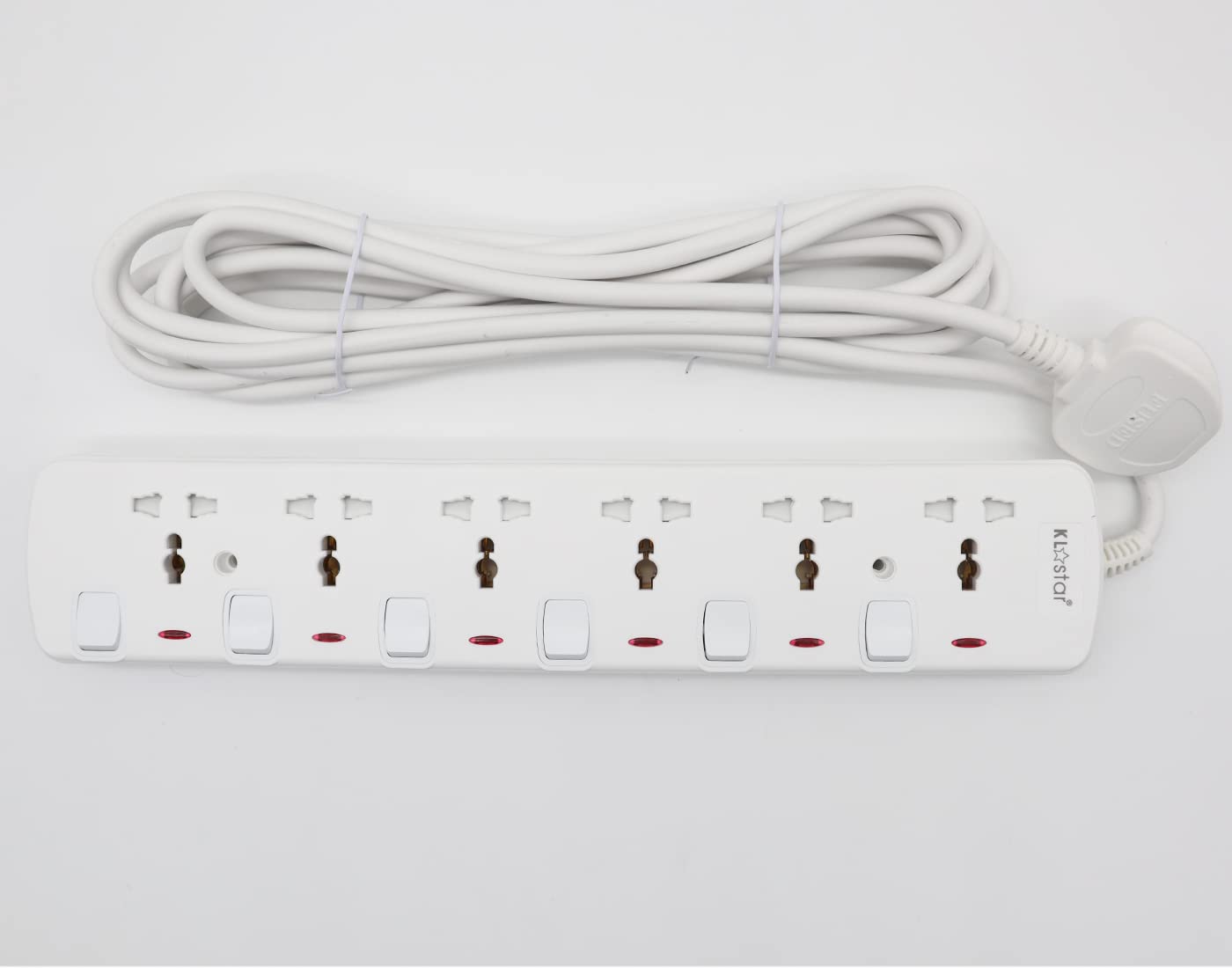 Buy Power Extension Cord, 5 Meter Power Strip with Surge Protection ...