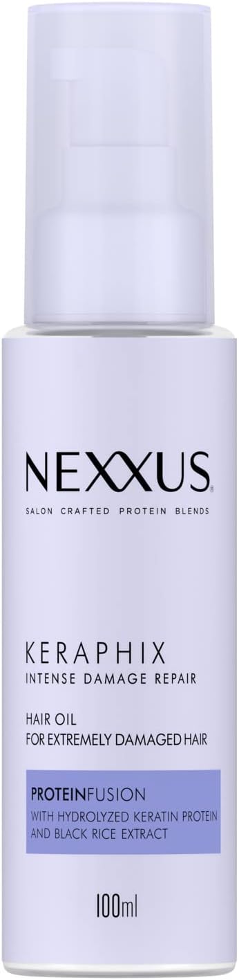 Amazon | NEXXUS(ネクサス) インテンスダメージリペア 洗い流さないトリートメントオイル 本体 100ml 日本製 ...