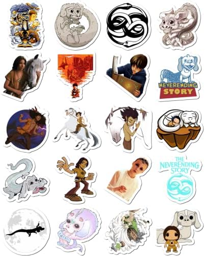 Amazon.com: 20 Pcs Stickers Pack The Colorful Neverending Aesthetic ...