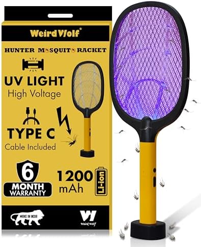 HIT Anti Mosquito Racquet | 6 months Warranty | Rechargeable Mosquito ...