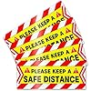 Amazon.com - 4 Pack Magnet Car Bumper Sticker | Please Keep A Safe ...