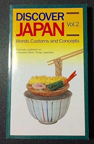 Discover Japan: Words, Customs and Concepts Vol. 2: Japan Culture ...