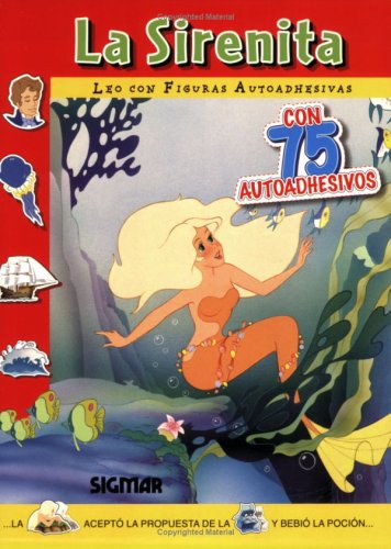 Buy La sirenita / Little Mermaid (Leo con figuras autoadhesivas / I ...