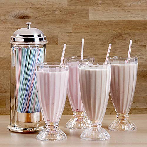 Buy SQUICKLE Glassware Shake Glass Juice Glass, Milkshake Falooda Glass ...