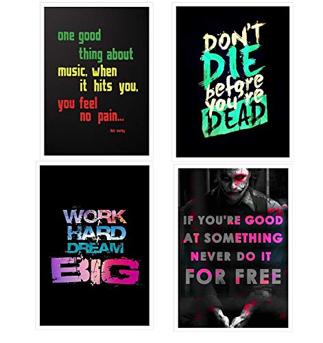 Motivation Quote Inspirational Posters (12 in x 18 in Size) 137 ...