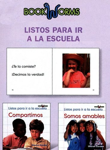 Bookworms Listos Para Ir a La Escuela (Spanish Edition): Benchmark ...
