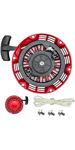 Amazon.com : YGQ GX160 Pull Start Assembly with Recoil Starter Rope for ...