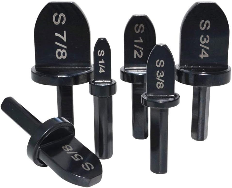 Swaging Pipe Copper Multifunction Steel Bearing Portable Bit 6Pcs Drill Swaging Pipe Copper Multifunction Steel Bearing Portable Bit 6Pcs Drill