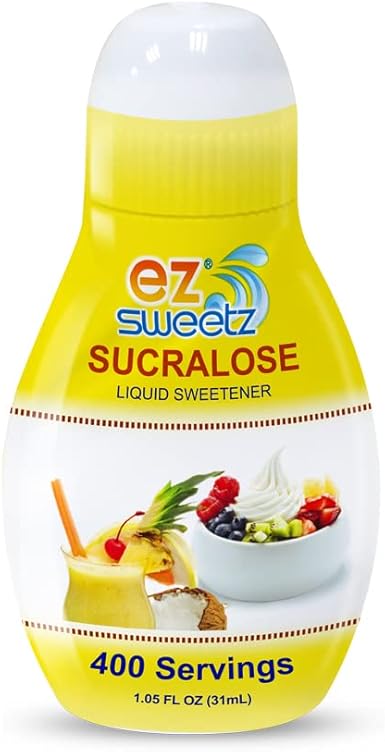 EZ-Sweetz (2 Pack 1.05oz - Liquid Sweetener 400 Servings/Bottle ...