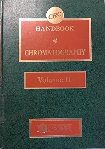 CRC Handbook of Chromatography, Volume II only.: Books - Amazon.ca