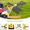 Amazon.com : YINTATECH 3 Point Rock Rake, Landscape 3 Point Rake for ...