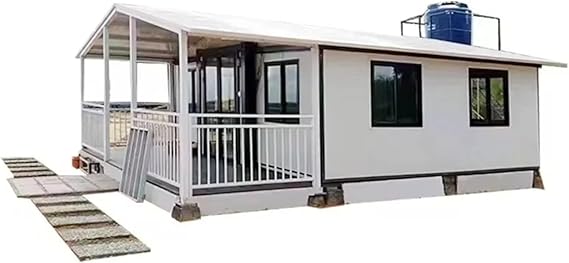 Amazon.com: Casa prefabricada extensible plegable de dos pisos casas ...