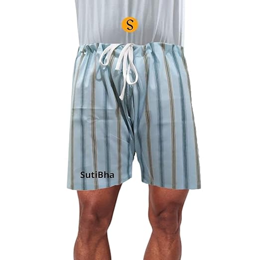 Buy SutiBha Traditional Pure Blue Cotton Underwear for Men aka Patta ...