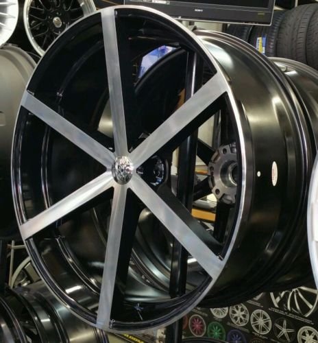 Buy 26" INCH U2-33 WHEELS RIMS & TIRE FITS CHEVY GMC CADILLAC INFINITI ...