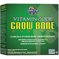 Amazon.com: Garden of Life Calcium Supplement - Vitamin Code Grow Bone ...