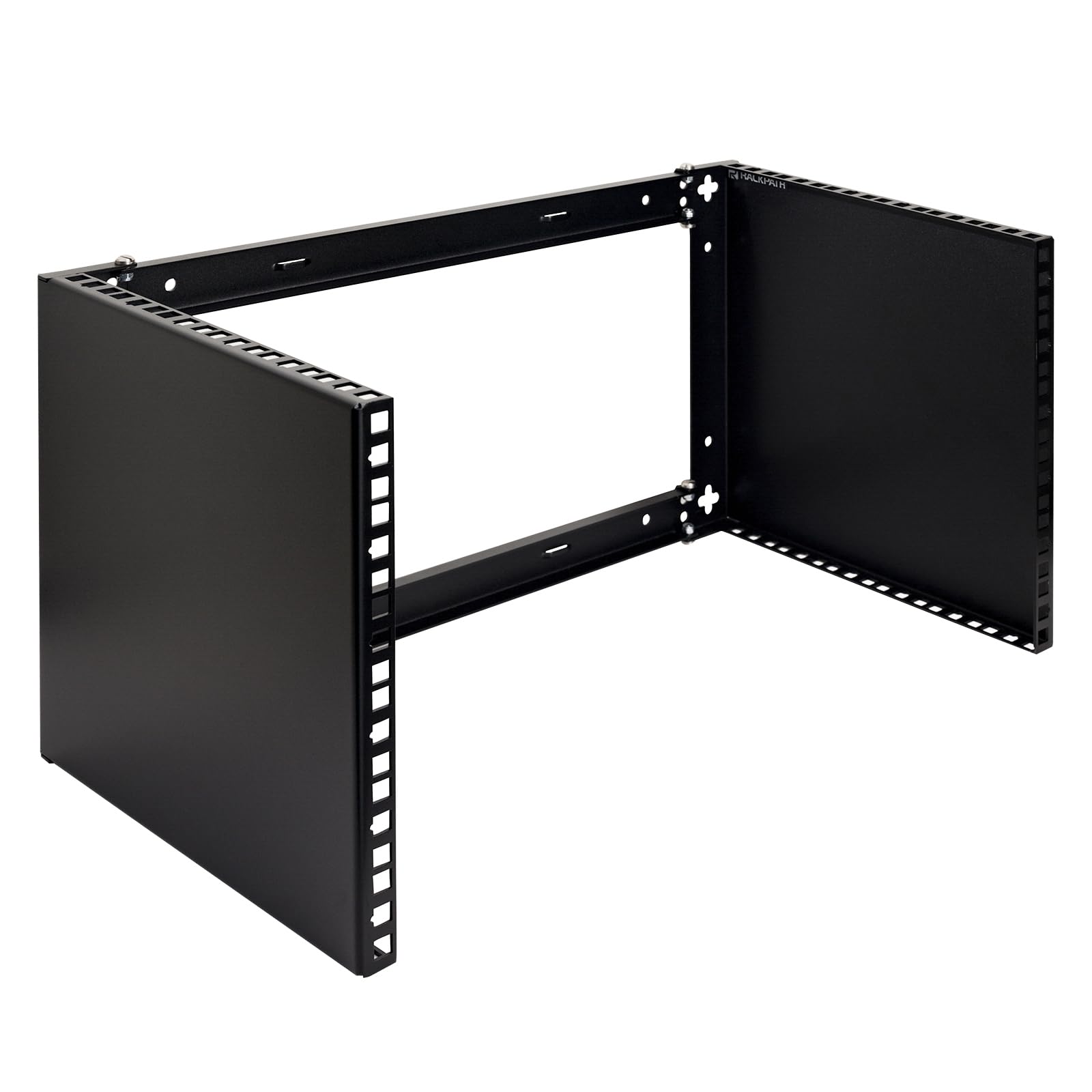 Amazon.com: RackPath 6U Wall Mount Network Rack - Patch Panel Bracket ...