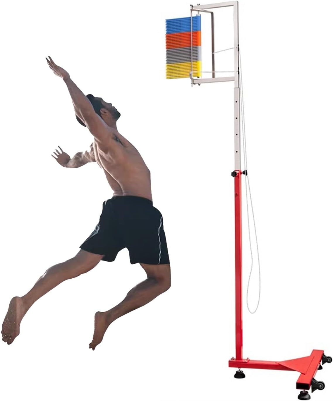 CSPJPIZIYB Vertical Jump Height Tester, Adjustable Height Jump ...