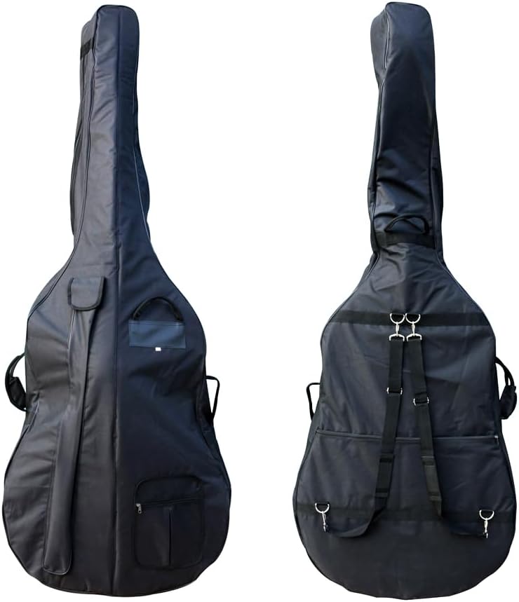 3/4 Upright Double Bass Bag Oxford Cloth String Bass Bag with wheels ...