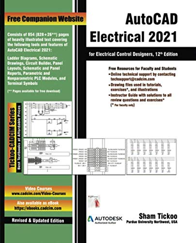 AutoCAD Electrical 2021 for Electrical Control Designers, 12th Edition ...
