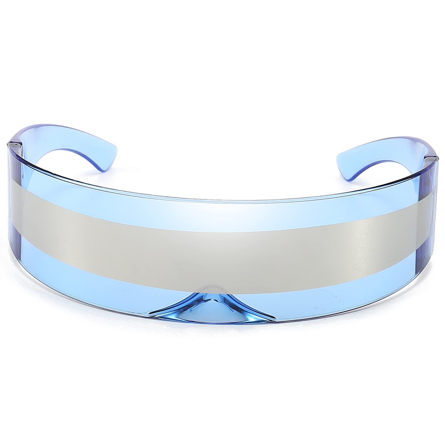Snapklik.com : Futuristic Sunglasses Space Cyclops Wrap Around Glasses ...