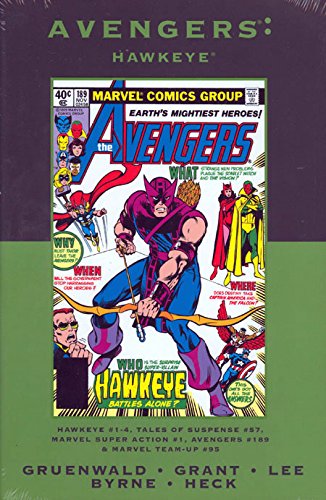 AVENGERS PREM HC HAWKEYE VAR ED 22 : Byrne Mark Gruenwald, John: Amazon ...