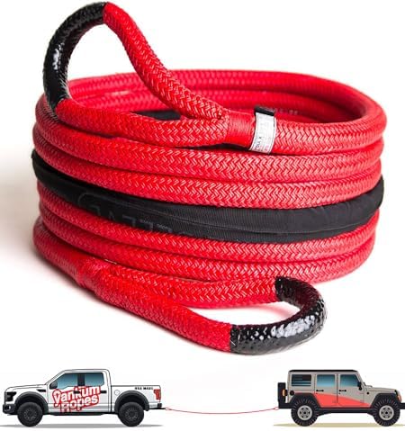 Yankum Ropes,kinetic recovery rope made in the USA(1,7/8”x20/30ft)tow ...
