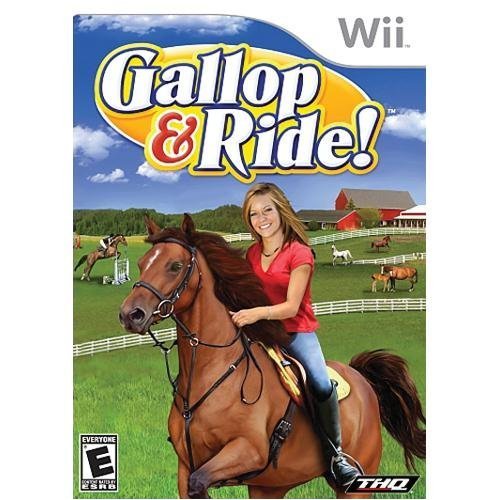 Amazon.com: Gallop & Ride - Nintendo Wii (Renewed) : Video Games