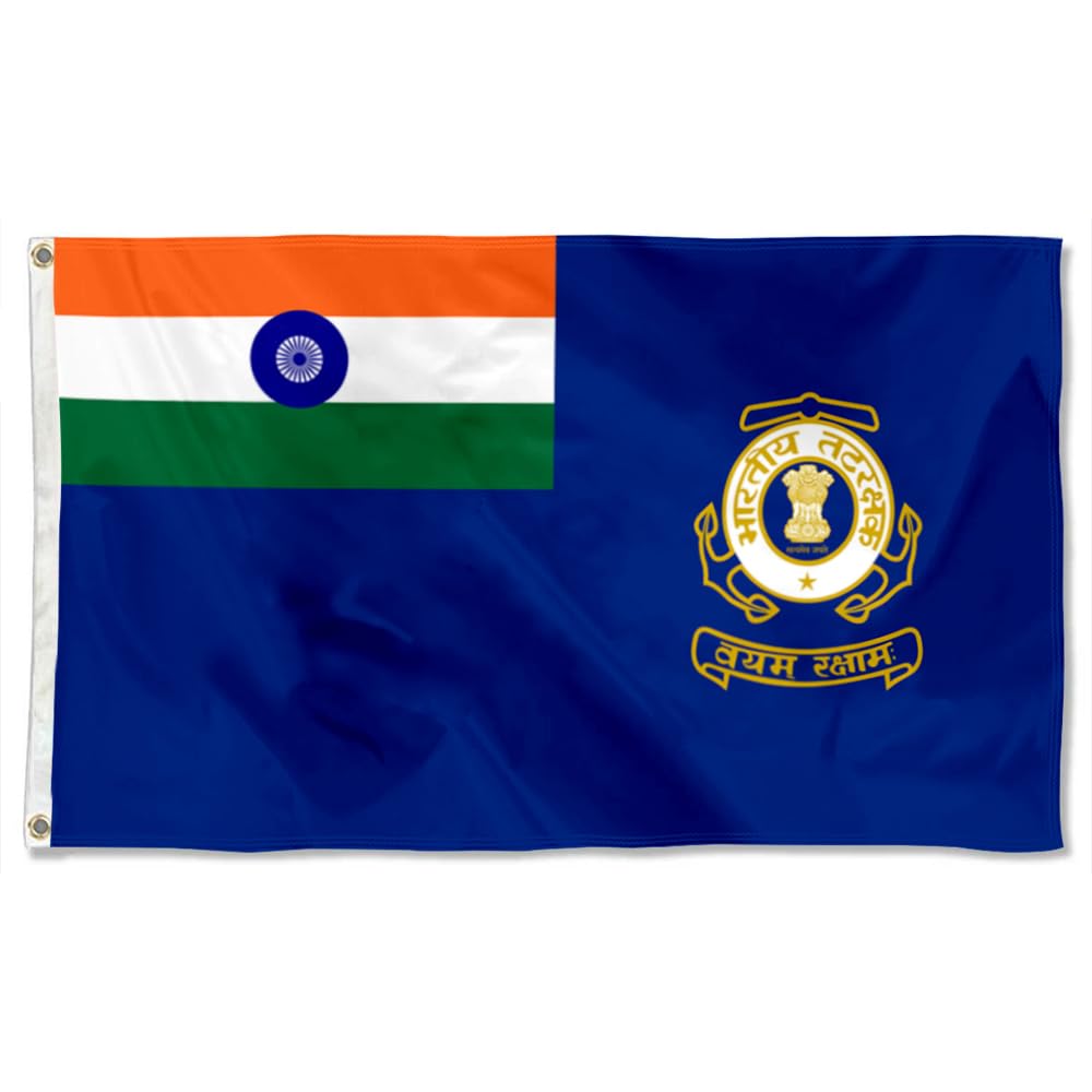 Indian Coast Guard Flag