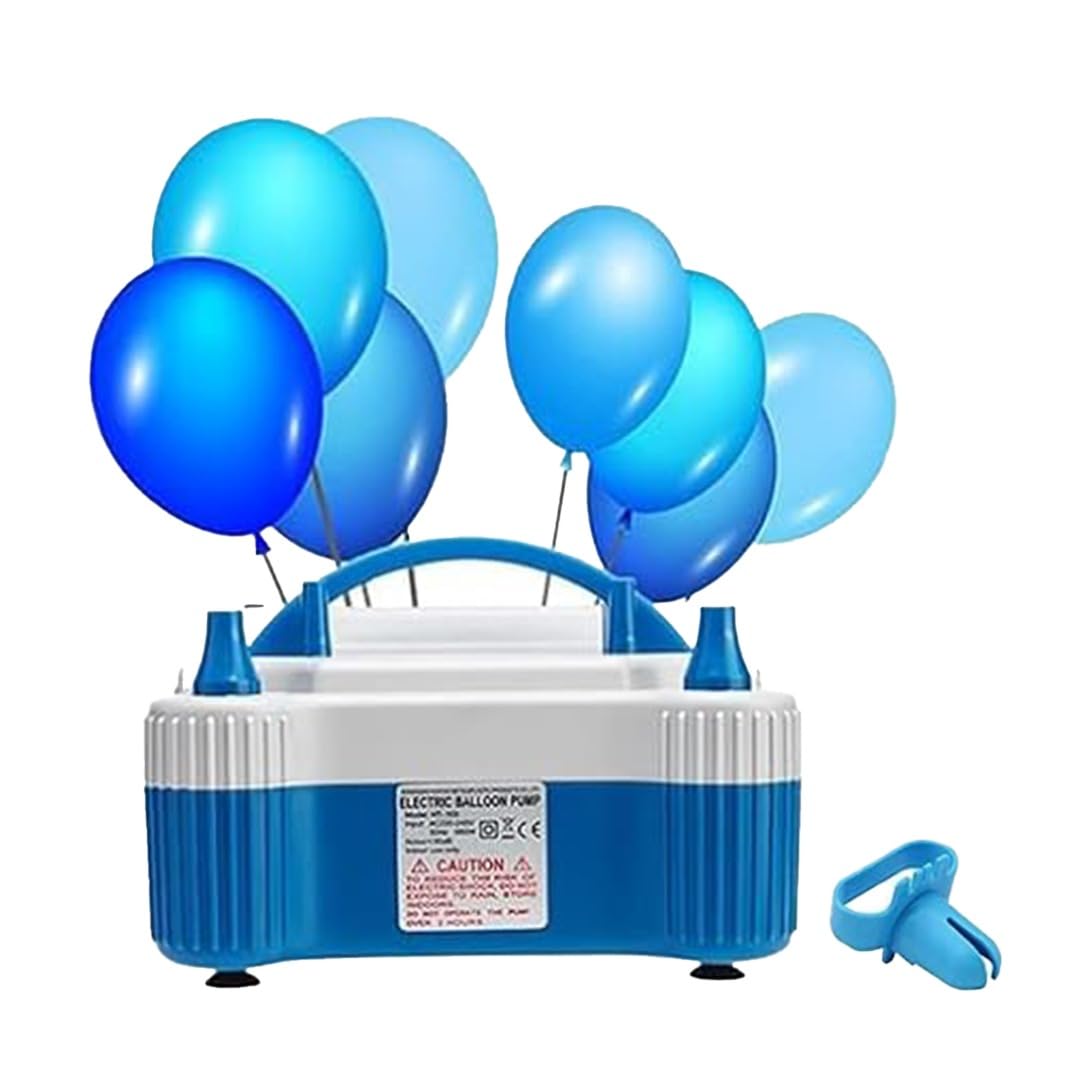 Party Land 220V 600W Dual Nozzle Electric Air Balloon Pump Machine ...