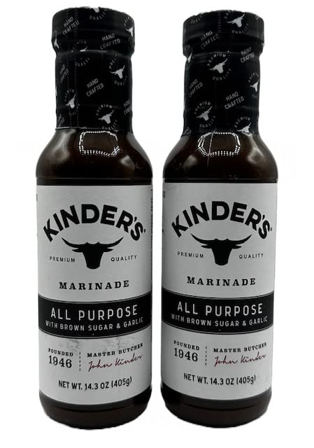 Amazon.com : Kinders All Purpose Marinade With Brown Sugar & Garlic 2 ...