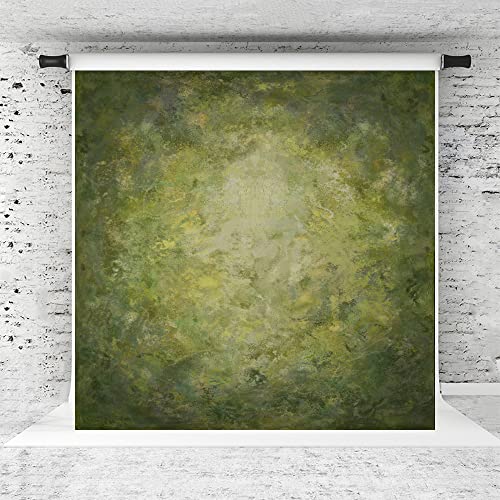Kate 3x3m/10x10ft Green Texture Background Green Portrait Backdrop ...