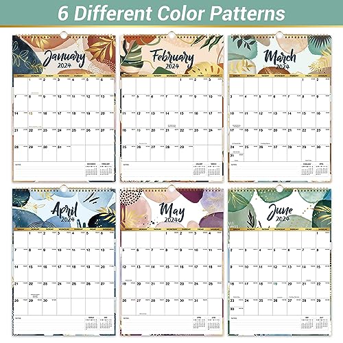 Snapklik.com : 2024 Wall Calendar - 12 Monthly Wall Calendar 2024, 12 X ...