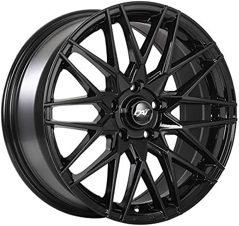 RTX Envy Alloy Wheel Rim Gloss Black Size 16x6.5 Inch, Bolt Pattern ...