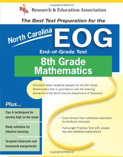 Amazon.com: North Carolina EOG Grade 8 Math (North Carolina EOG Test ...
