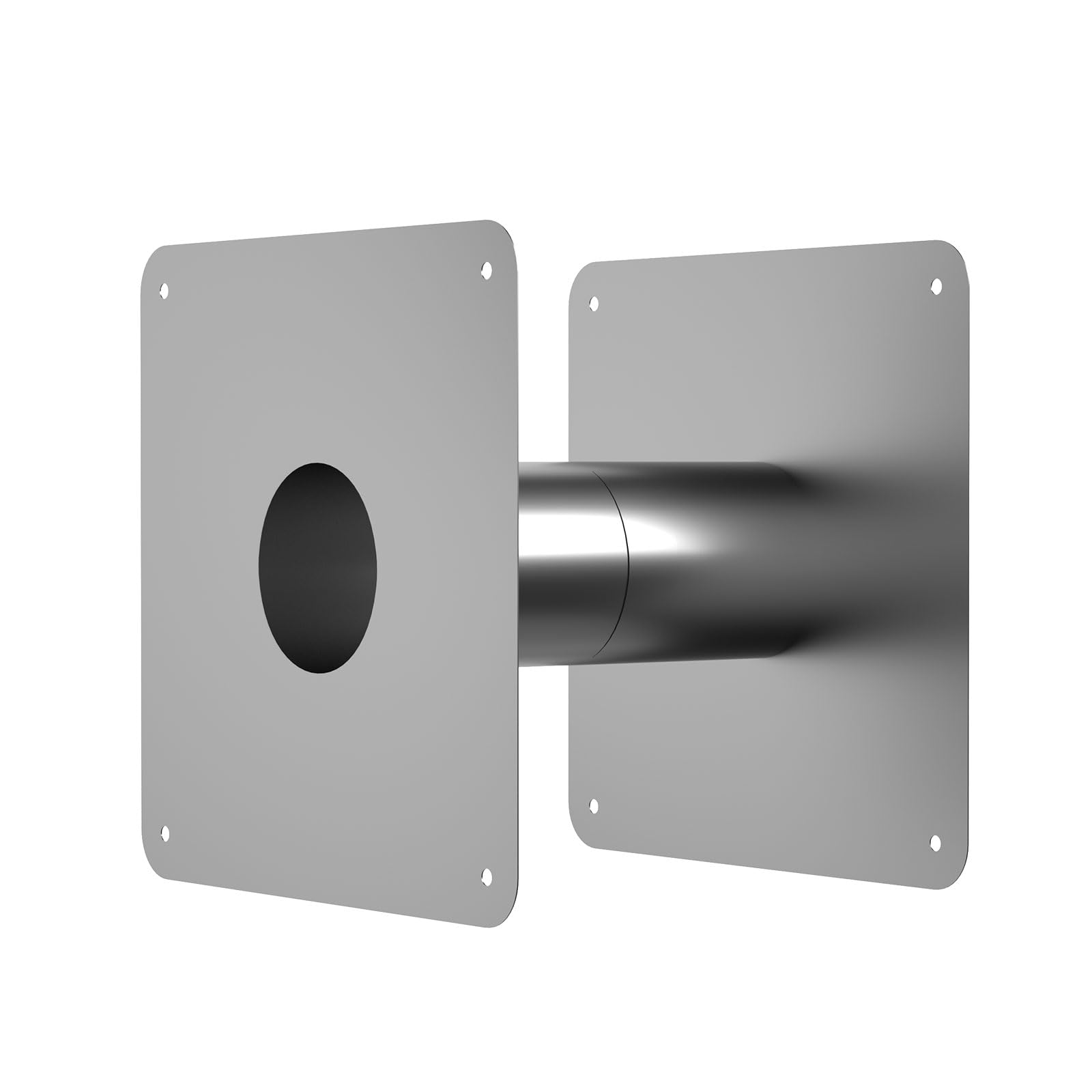 Snapklik.com : MIZUDO 3.15" OD Stainless Steel Direct Vent Wall Thimble