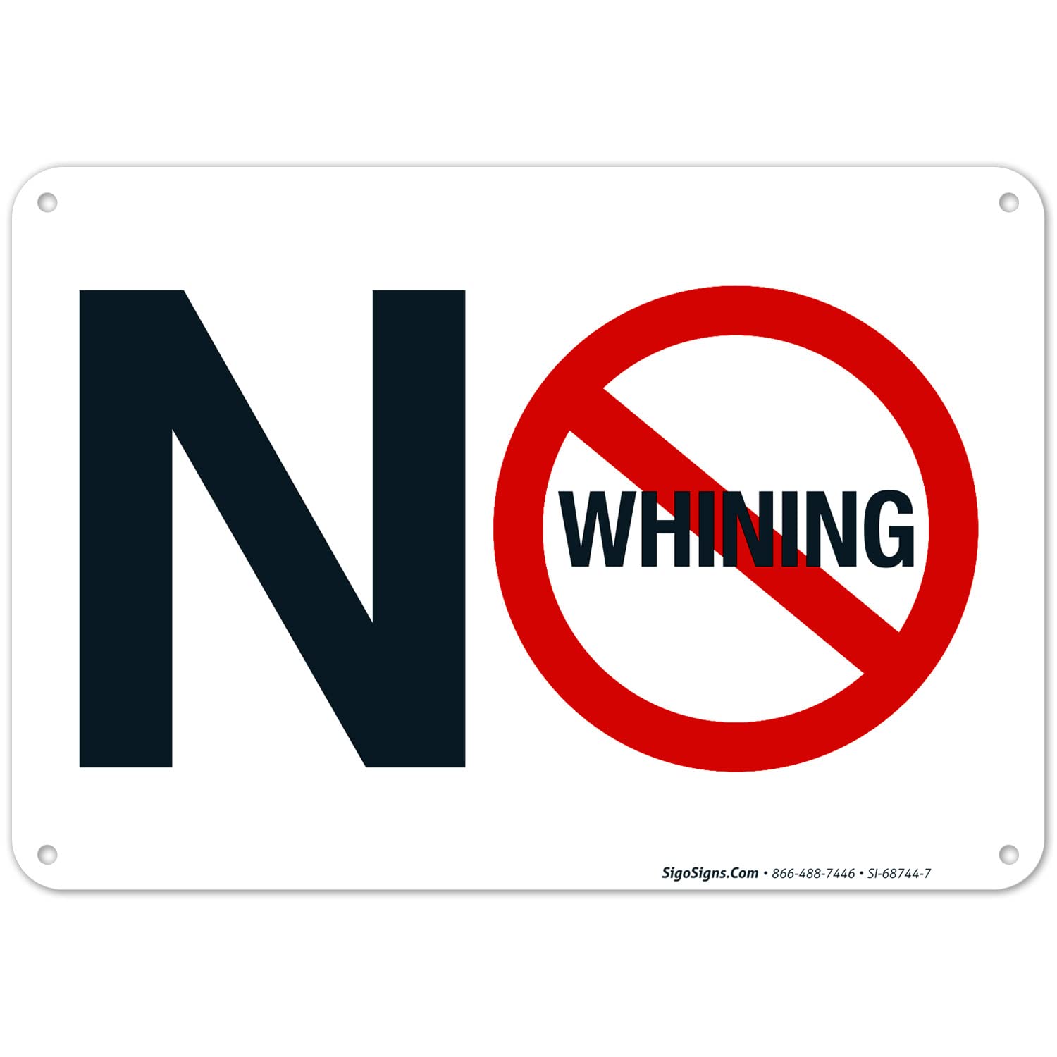 No Whining