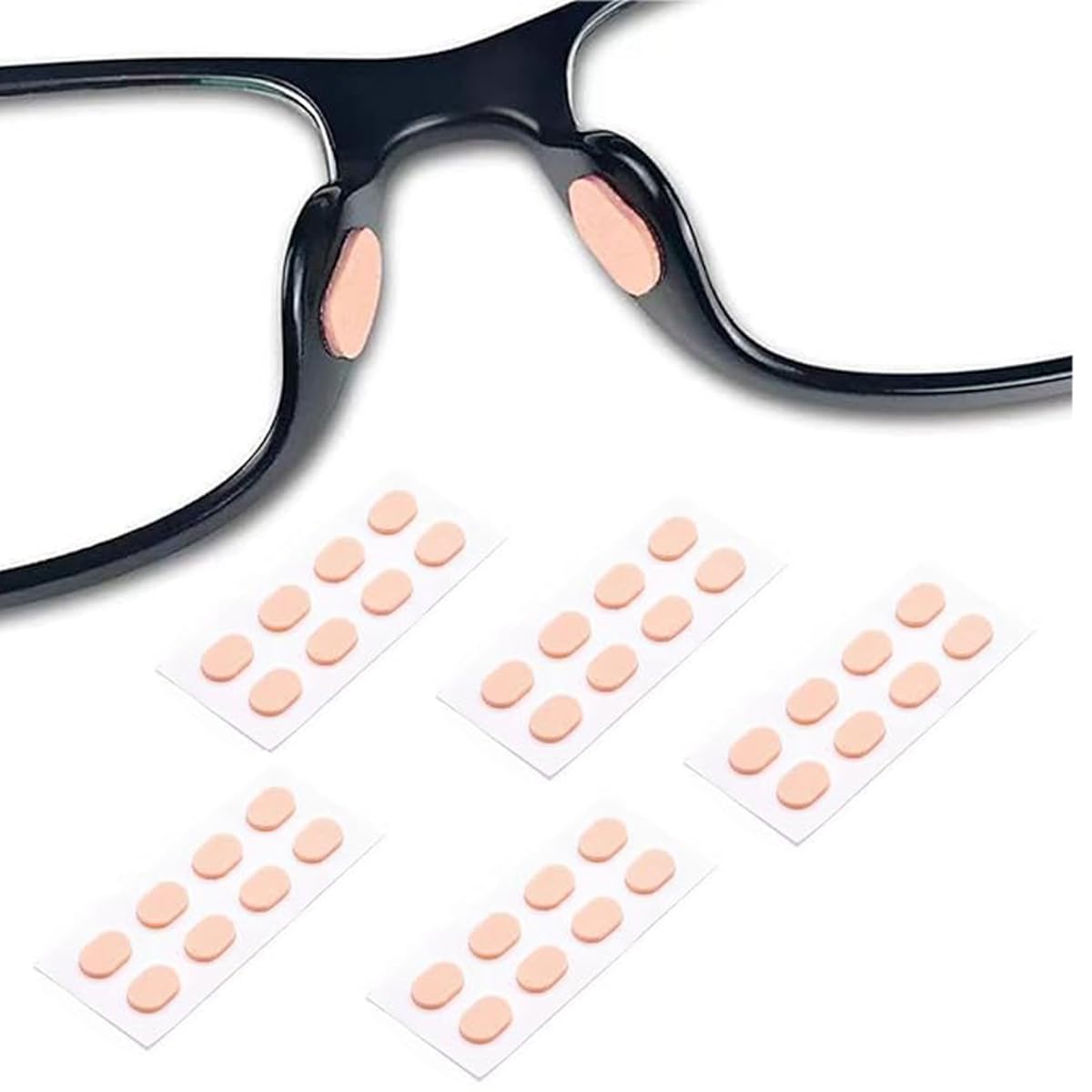 Amazon.com: Soft Foam Eyeglass Nose Pads, 20 Pairs Self-Adhesive Nose ...