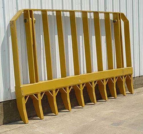 Amazon.com: PV492 9' Root Rake (with Mounting Brackets & Pins) 10 Tines ...