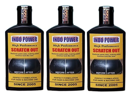 INDOPOWER -Scratch Out, High Performance, Scratch & Swirl Remover for ...